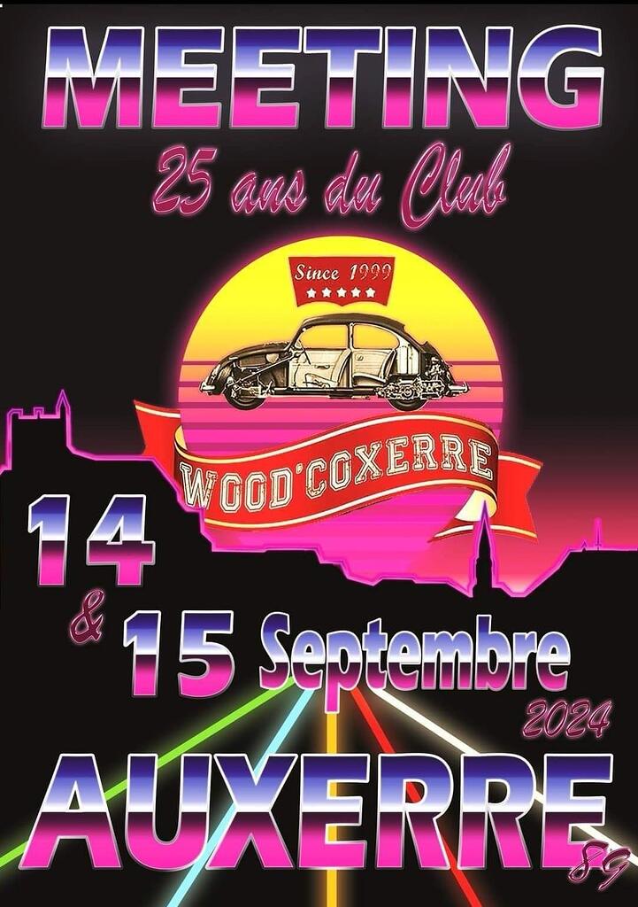 Wood'coxerre "25 ans du club" - 14&15 septembre 2024 - 1 bd des Pyrénées à Auxerre (89 ...